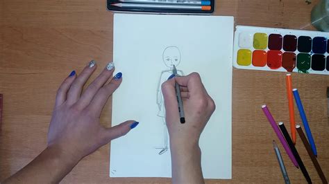 Як намалювати дівчинку малюємо дівчинку двома способами