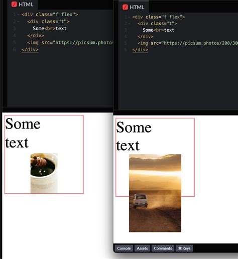 Css Constrain Flex Image By Height Works In Firefox But Not Brave