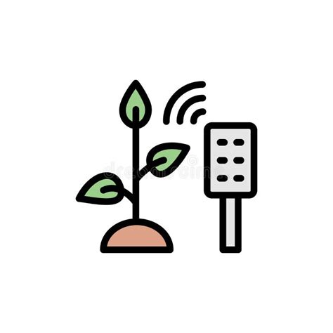 Plants Smart Watering Icon Simple Color Vector Elements Of Automated Farming Icons For Ui And