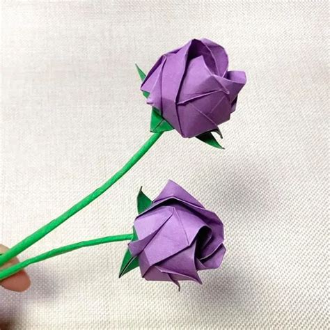 Origami Flower Rose Origami Rose Instructions Origami Way