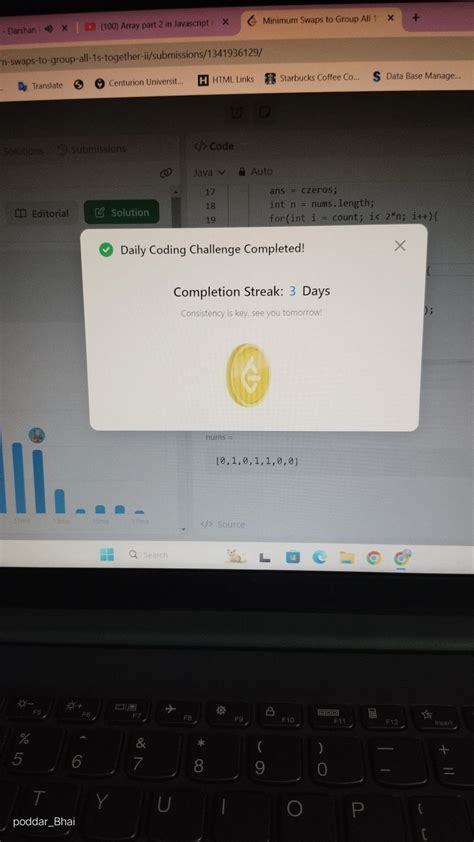 rohit poddar on linkedin just started solving leetcode question in