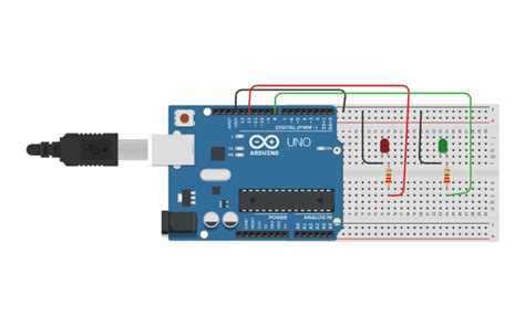 Circuit Design Leds Tinkercad