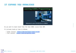 JSON Processing Using Mainframe COBOL Version PPT
