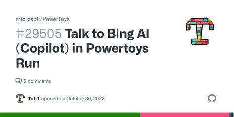talk to bing ai copilot in powertoys run · issue 29505 · microsoft