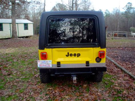 Jeep Wrangler Hardtop Yj Made With Woven Fiberglass