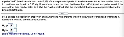 Solved What Is The P Value What Is The Conclusion About