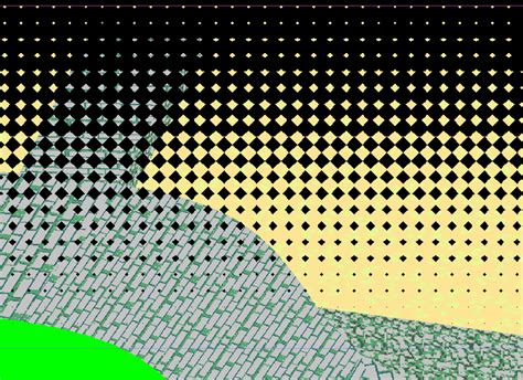Pixelated Diamond Directional Fading Transition Godot Shaders