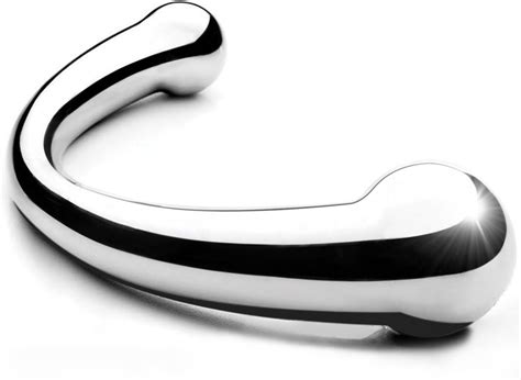 Dovelo Double Ended Dildo Metal Massage G Spot Stimulate