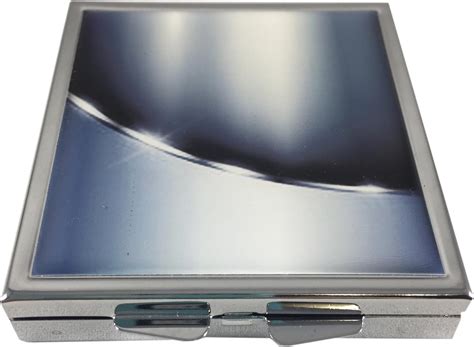 Amazon Com Silver Sleek Condom Carrying Case For Pocket Purse Or Travel Discreetly Holds And