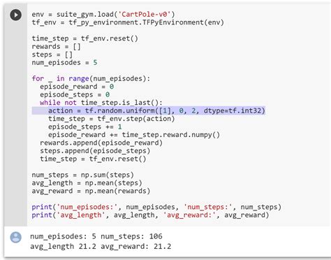 Tf Agents Environments Tutorial Ipynb Has Random Uniform Error · Issue 213 · Tensorflow Agents