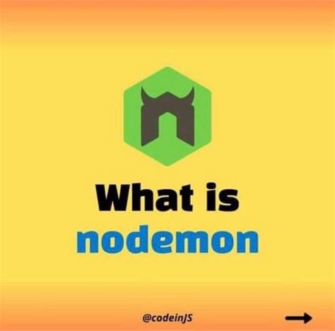 Iheb Elazheri On Linkedin Nodejs Nodemon Developertools Codingtips