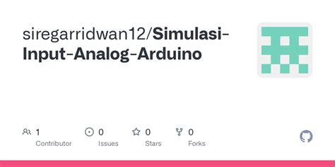 GitHub Siregarridwan12 Simulasi Input Analog Arduino