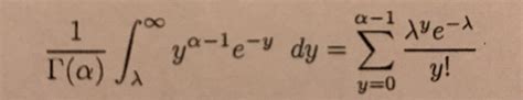 Solved The Relationship Between Incomplete Gamma Integrals