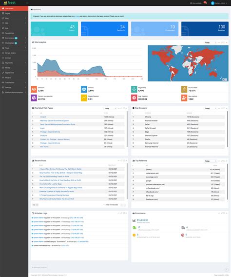 Nest Multivendor Organic And Grocery Ecommerce Laravel Script