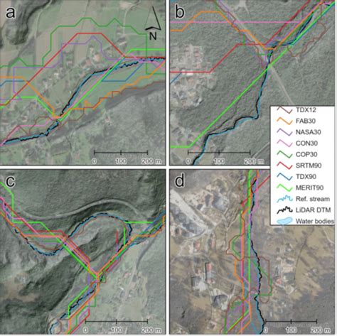 Stream Network Delineation Beyond The Vertical Accuracy Of Global Dems