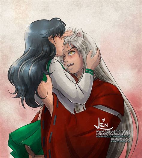 Kiss The Sun By Lenbarboza On Deviantart Inuyasha Love Inuyasha Inuyasha And Sesshomaru