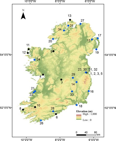 Location And Length Of The Rescued Daily Maximum And Minimum Air