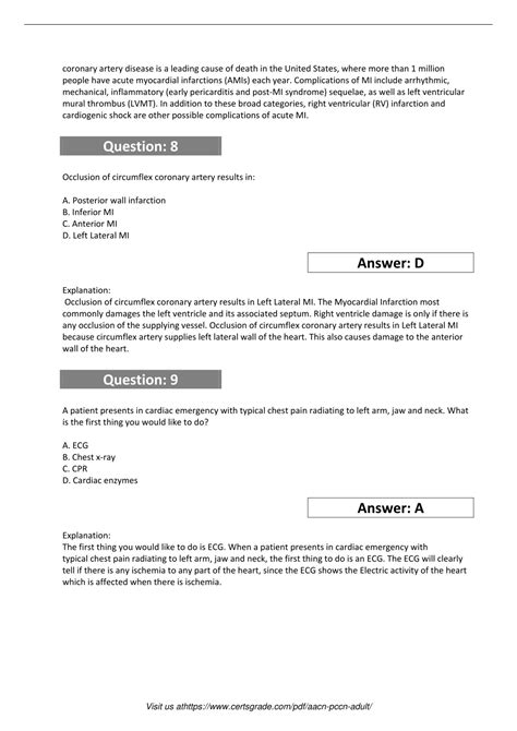 PPT Get Ready To Ace The AACN PCCN Adult Progressive Care Certified Nursing 2023 Exam With Our