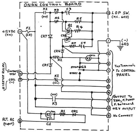 Onan Voltage Regulator Schematic