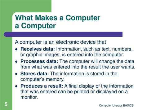 ppt computing fundamentals module lesson 20 — introducing computers