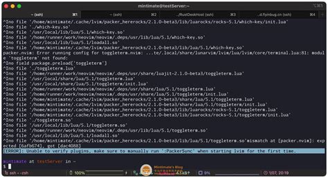 linux上配置lunarvim：快速初始化neovim，让你的文本编辑更加清爽和强大 雨月空间站