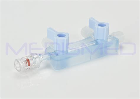 Medical Angioplasty 250psi 500psi High Pressure Manifolds Two Ports