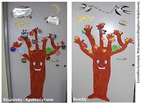 Δραστηριότητες παιδαγωγικό και εποπτικό υλικό για το Νηπιαγωγείο Το δέντρο των Εποχών Μια