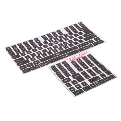 Etiqueta Engomada Del Teclado Mecánico 2 Pegatinas Para Teclado