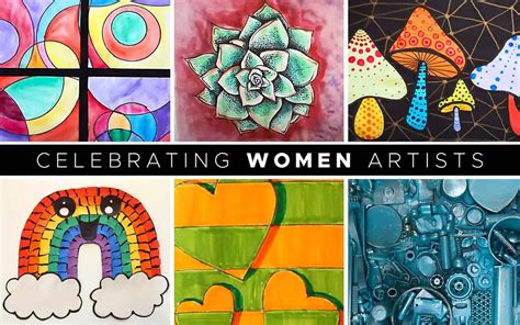 Womens History Month Art Lesson Ideas Art With Trista