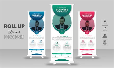 Roll Up Template On Behance