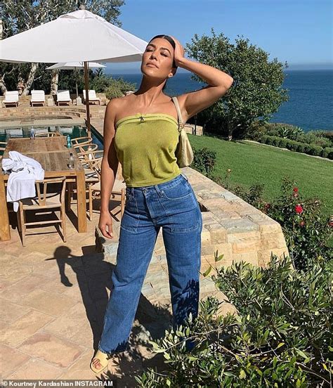 Kourtney Kardashian Flaunts Her Figure In Sun Soaked Photos And Defends