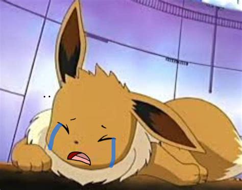 May Eevee Crying By Theroadgeek269 On Deviantart