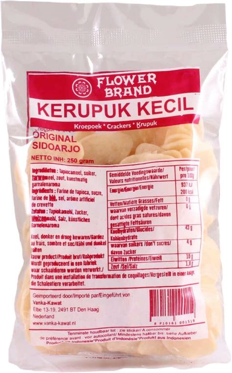 Ongebakken Borrel Krupuk