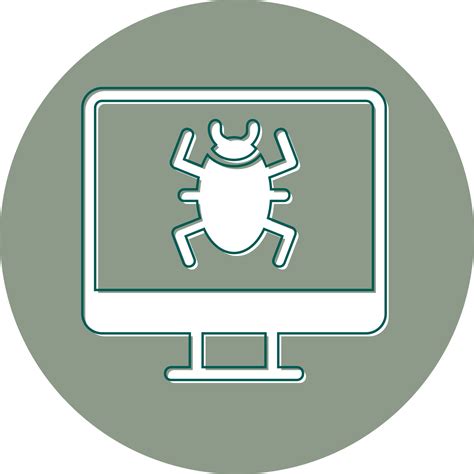 Computer Virus Vector Icon 20285340 Vector Art At Vecteezy