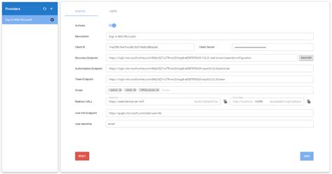 Oauth 20 Configuration Examples