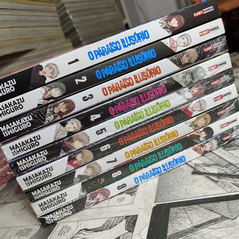O Paraíso Ilusório Vol 1 Ao 8 Lote 267 Capitão Onigiri