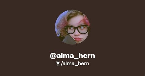Alma Hern Twitter Instagram Linktree