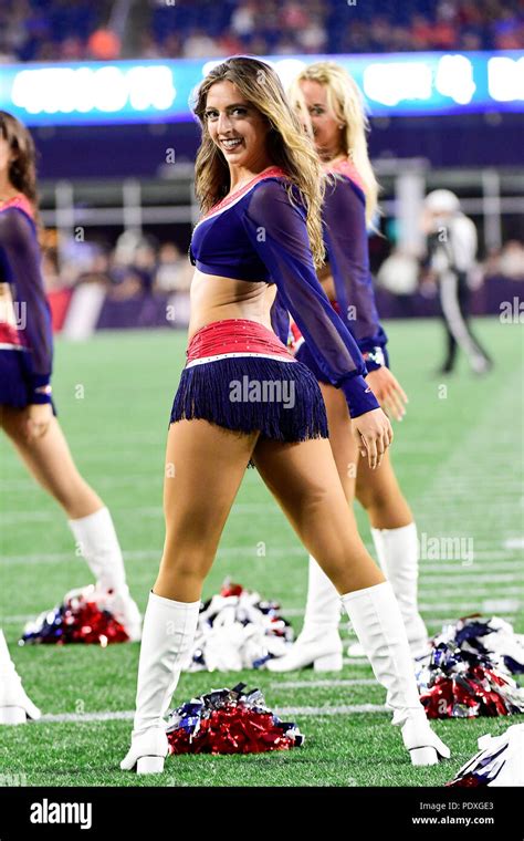 August 9 2018 New England Patriots Cheerleaders Perform For