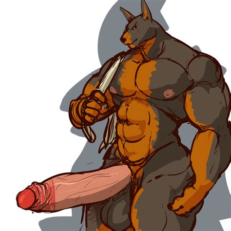 Rule 34 Balls Canine Doberman Hyper Hyper Balls Hyper Penis Male Male