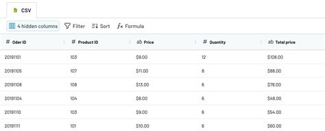 connect csv to power