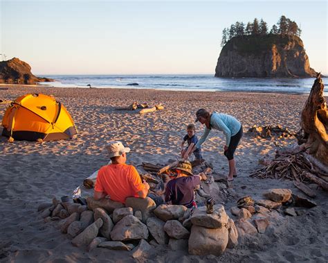 Camping Near Rustic Olympic Coast