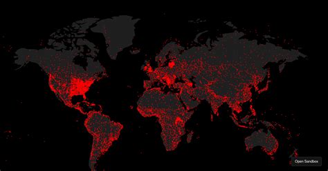 Mercator Projection Examples Codesandbox