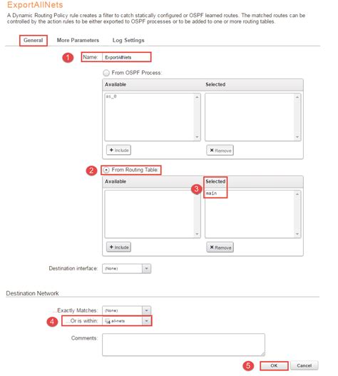 setting up ospf with ipsec in cos core clavister knowledge base