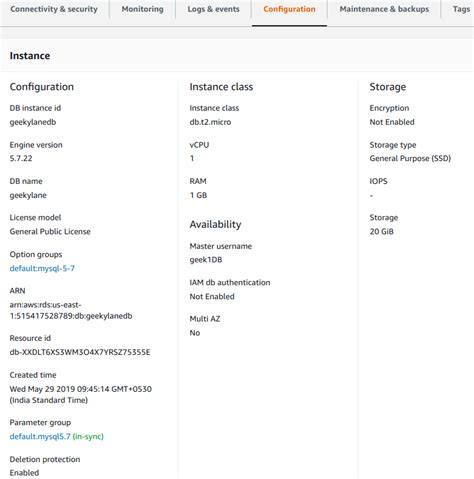 How to create an MYSQL Database on Amazon RDS? (Step-by-Step) - GeekyLane