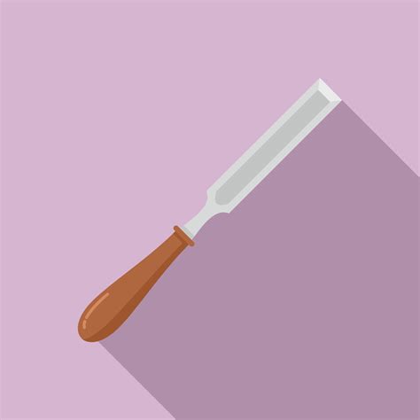 Chisel Gouge Icon Flat Style 14596702 Vector Art At Vecteezy