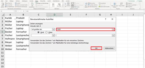 Excel Filter Einfügen • Anleitung And Beispiel · Mit Video