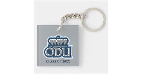 Odu With Crown And Class Year Keychain Zazzle
