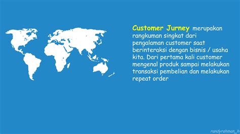 Strategi Customer Jurney By Randy Rahman Hussen Ppt