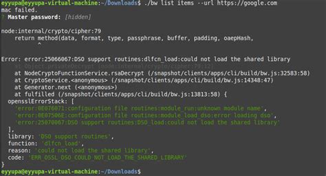 Vautwarden Cli Can Not List Items · Issue 2966 · Dani Garcia