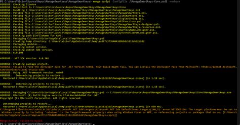 compiling powershell 7 scripts into a executable in vs code